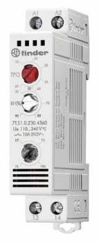 HIGROSTATO/TERMOSTADO ELECTRONICO Switch NA 110-240V ac/dc, +10/+60°C ...